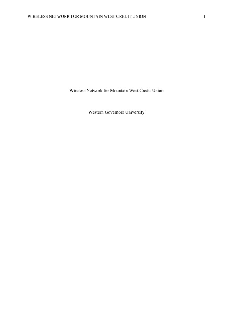 WGU IT - Capstone - Proposal-Excellent-CW | PDF | Computer Network ...