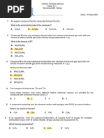 Example Jotter & Lab Report Writing PDF | PDF | Zinc | Hydrochloric Acid