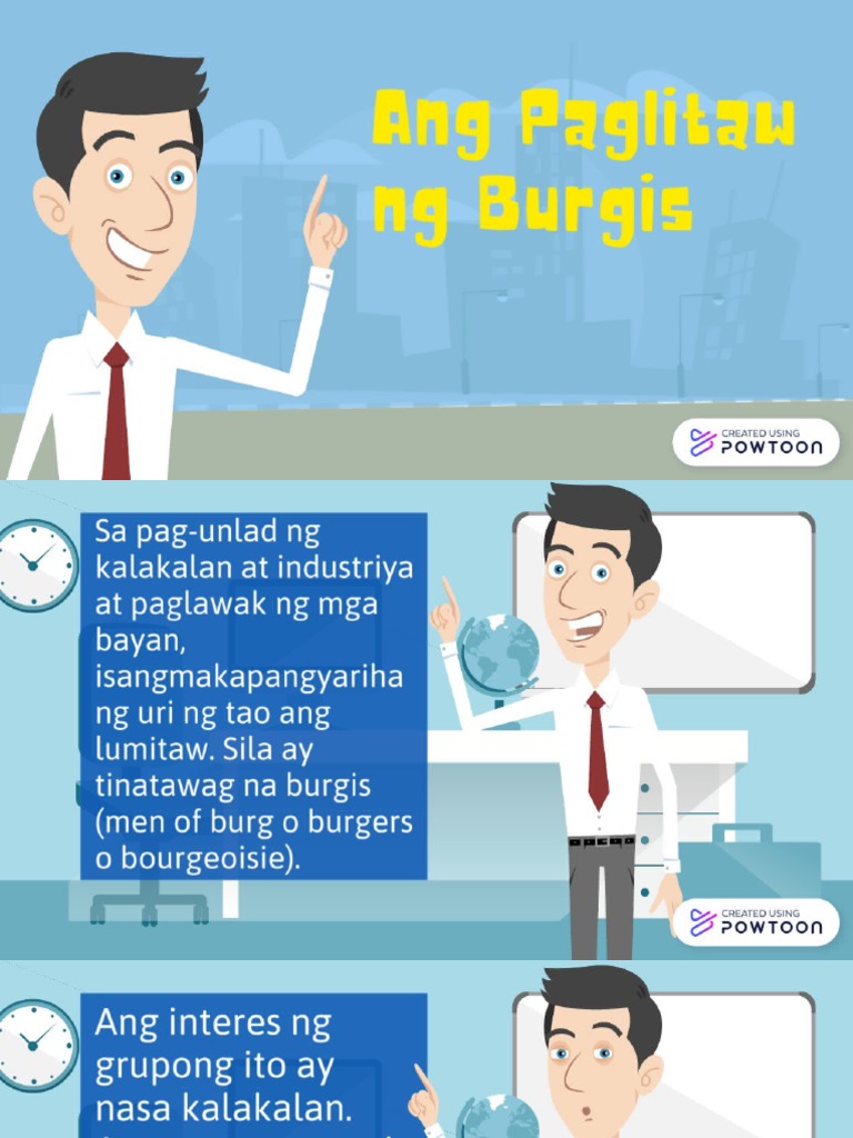 Ang Paglitaw NG Burgis | PDF
