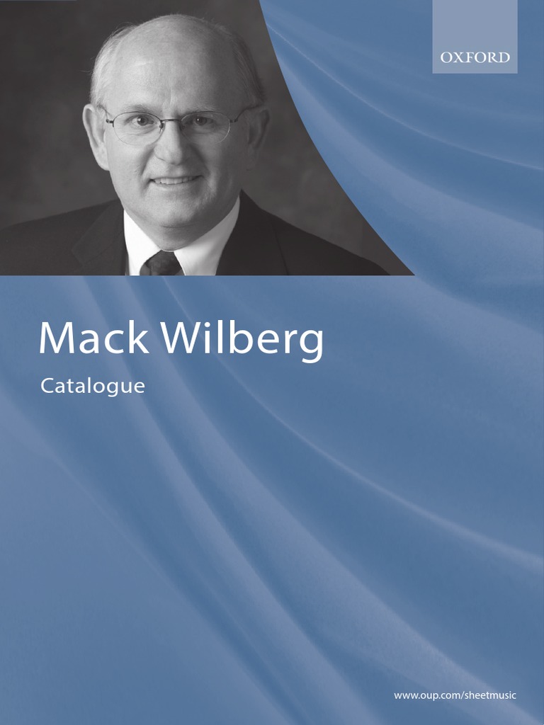 Mack Wilberg Catalogue | PDF | Choir | Orchestras