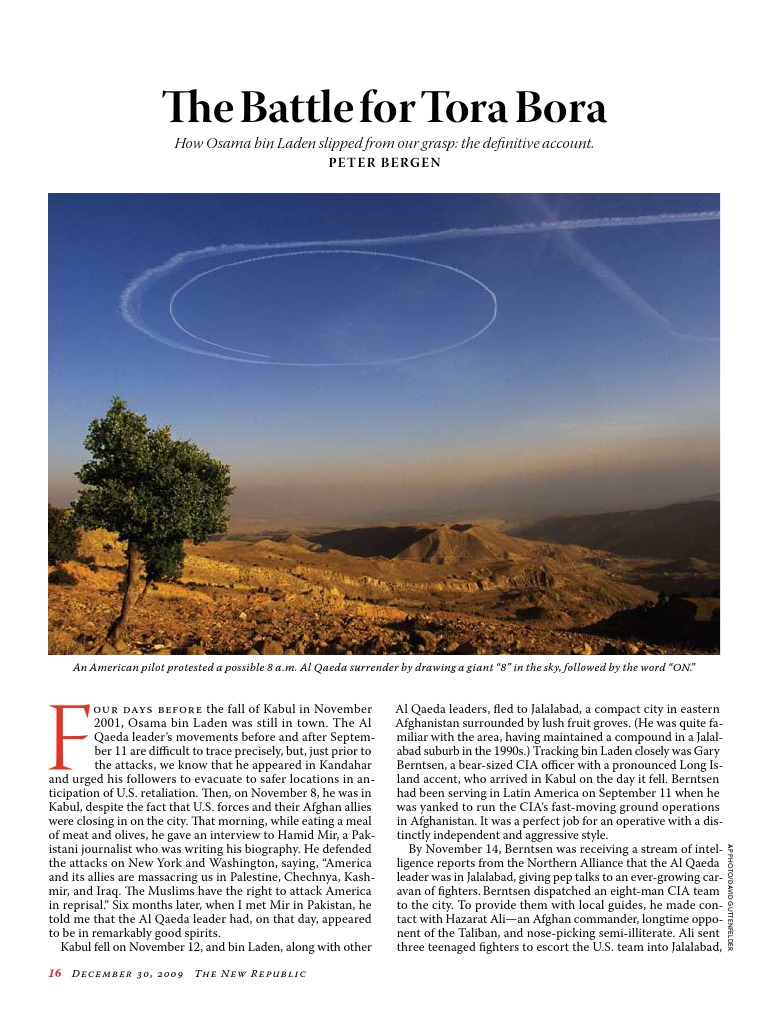 The Battle For Tora Bora: How Osama bin Laden Eluded Us In 2001 | Al ...