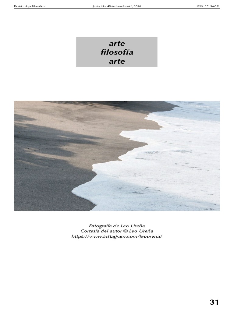 Arte y Filosofia | PDF | Estética | Platón