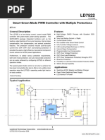 LD 7575 | PDF | Mosfet | Field Effect Transistor