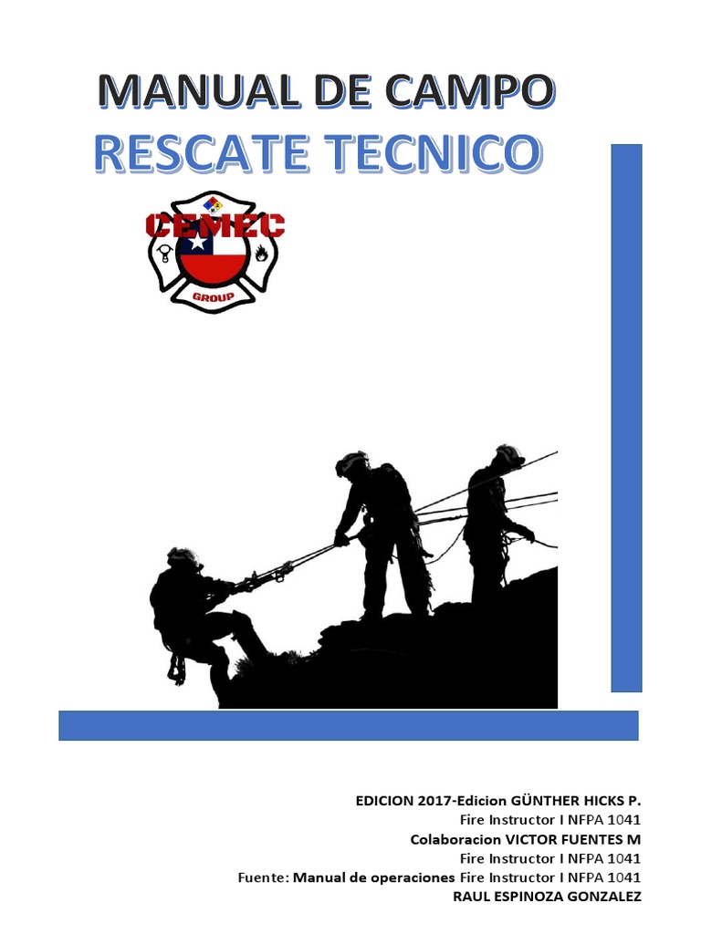 Manual Rescate Tecnico | PDF