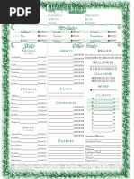 WTA W5 Character Sheet v1.0 | PDF