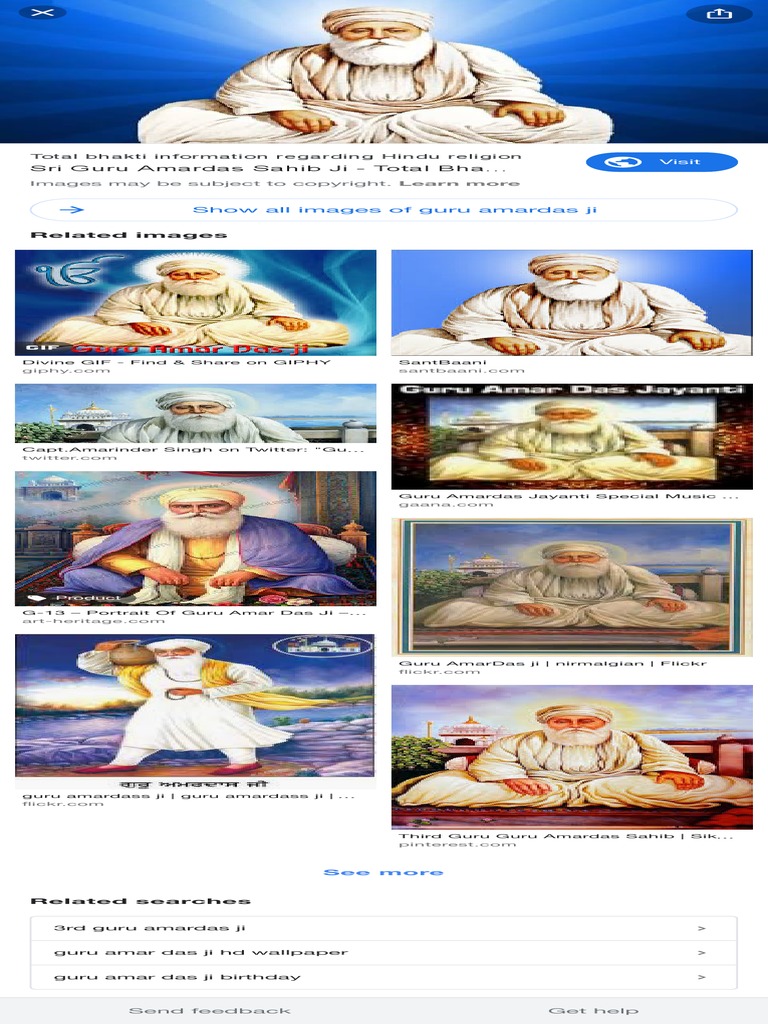 Guru Amardas Ji Images - Google Search | PDF | Guru Nanak | Indian Religions