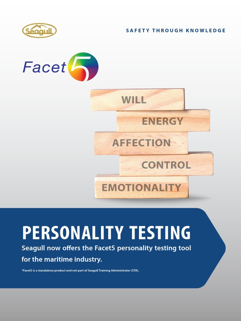 Personality Testing: Seagull Now Offers The Facet5 Personality Testing ...