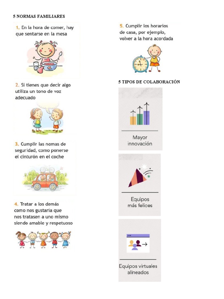 5 Normas Familiares | PDF
