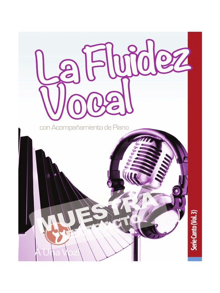 Muestra La Fluidez Vocal Serie Canto Vol3 E Book | PDF | Composiciones ...