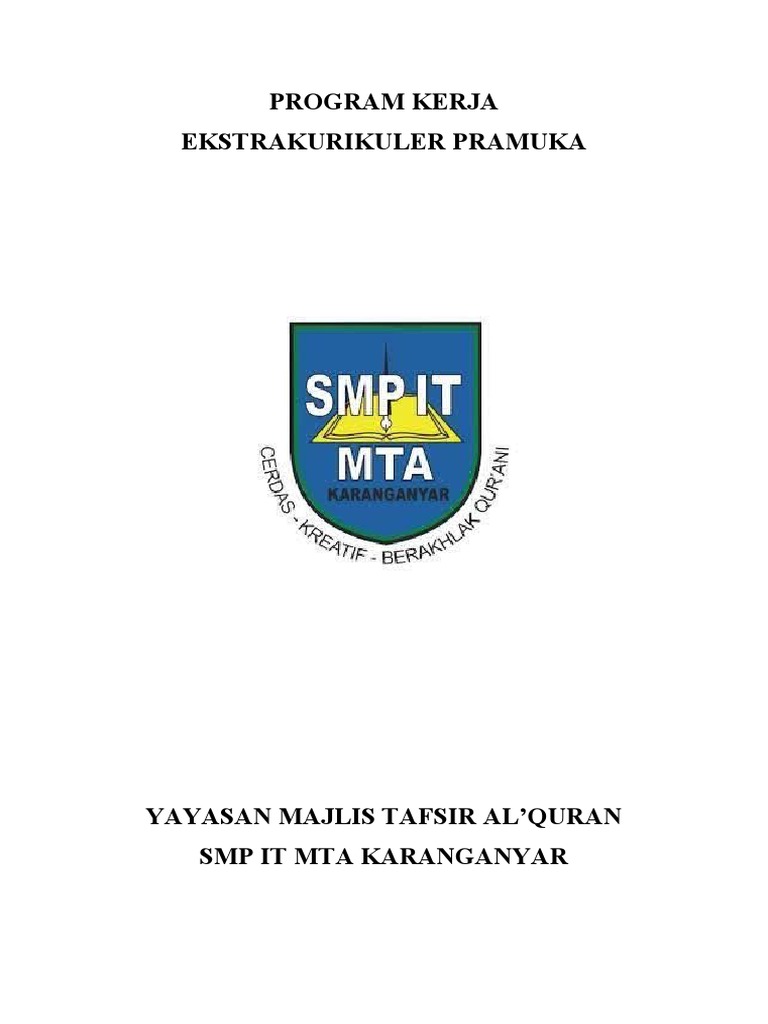 Program Pramuka | PDF