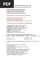 Tabela de Regência Verbal e Nominal | PDF | Pronome | Idiomas