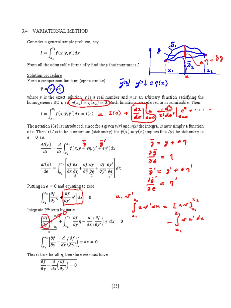 3 - Variational Principles - Annotated Notes Sept 29 and Oct 4 | PDF ...