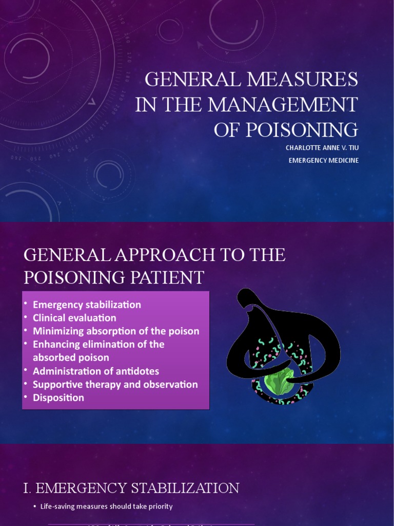 General Measure in The Management of Poisoning | PDF | Dialysis | Chemistry
