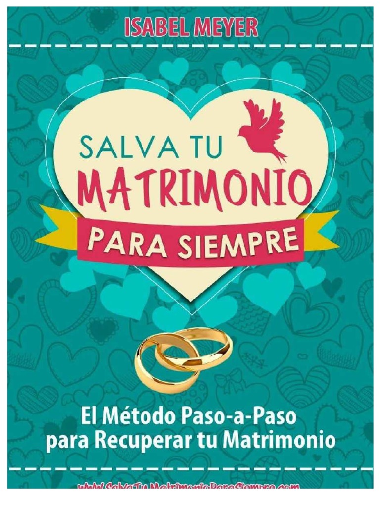 Isabel Meyer Salva Tu Matrimonio Para Siempre Pdf