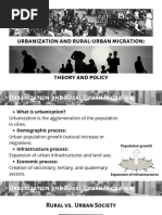 Urban Geography Notes | PDF | Urbanization | Urban Sprawl