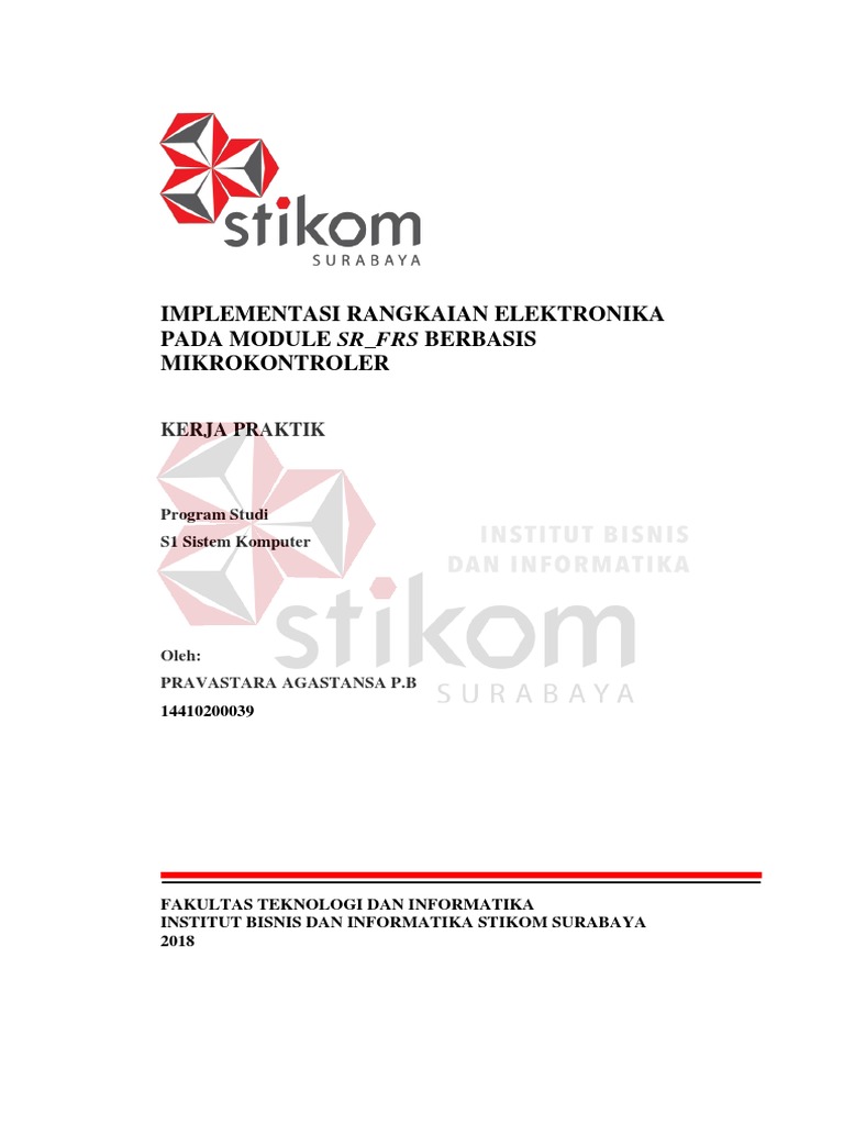 Implementasi Elektronika SR_FRS | PDF | Bisnis | Teknologi & Rekayasa