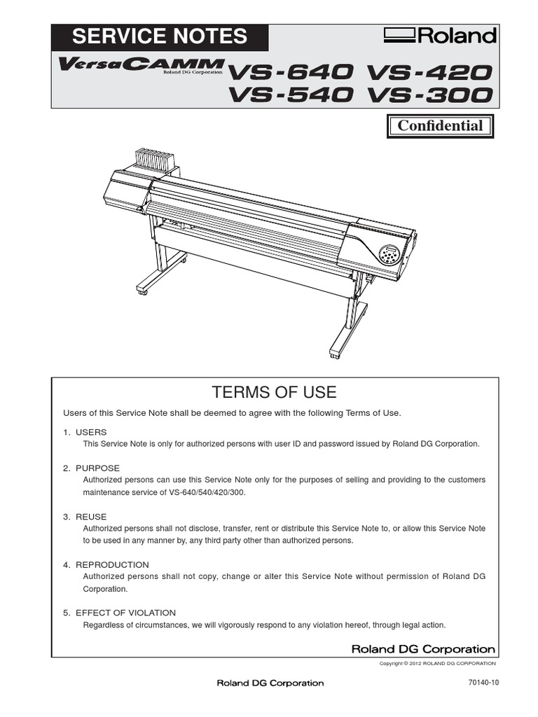 Roland Service Manual Vs540i | PDF | Electrical Wiring | High Voltage