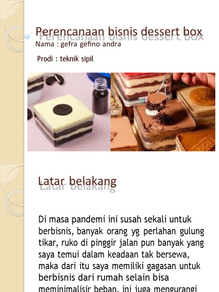 Dessert Murah | PDF
