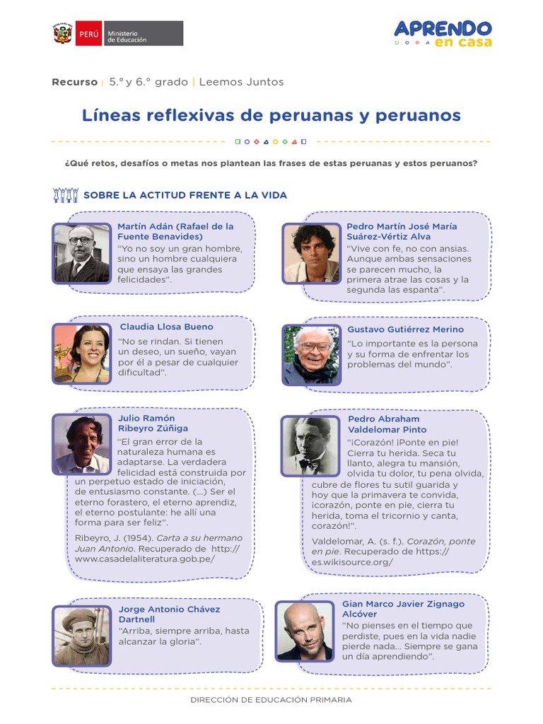 Frases Inspiradoras de Peruanos | PDF | Perú