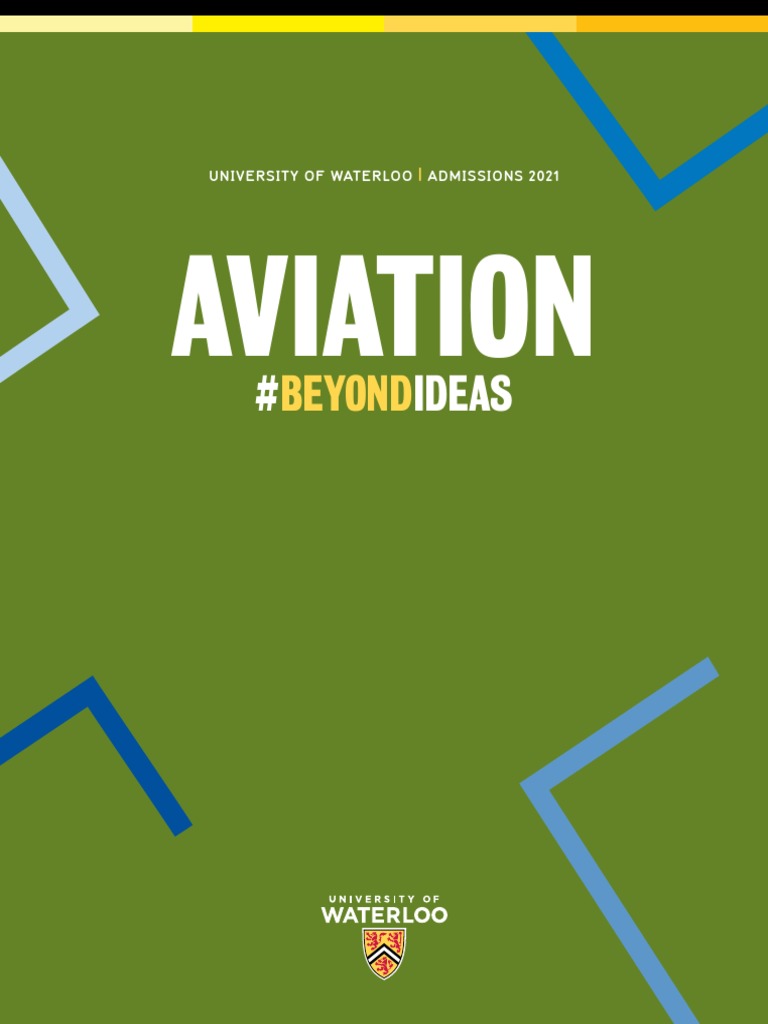 Waterloo Aviation Admissions 2021 | PDF | Geography | Aviation