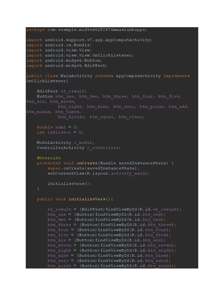 Package Import Import Import Import Import Import Public Class Extends Implements | PDF ...