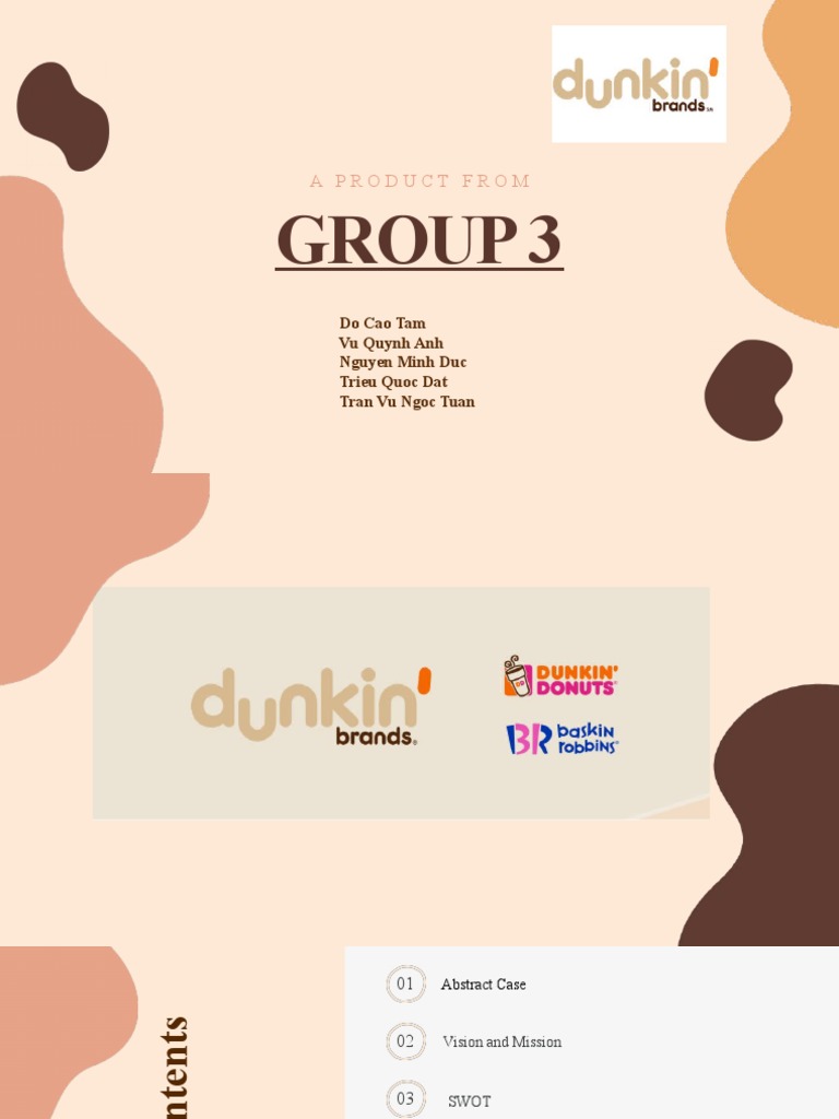 Group 3: A Product From | PDF | Franchising | Swot Analysis