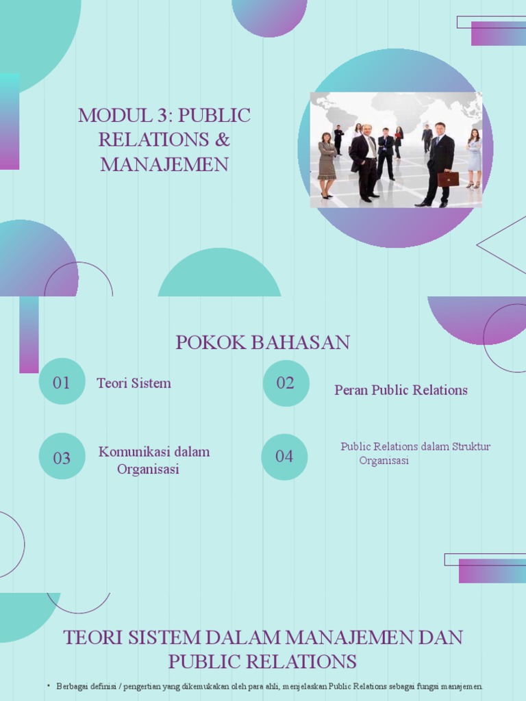 Modul 3 Manajemen Public Relations | PDF