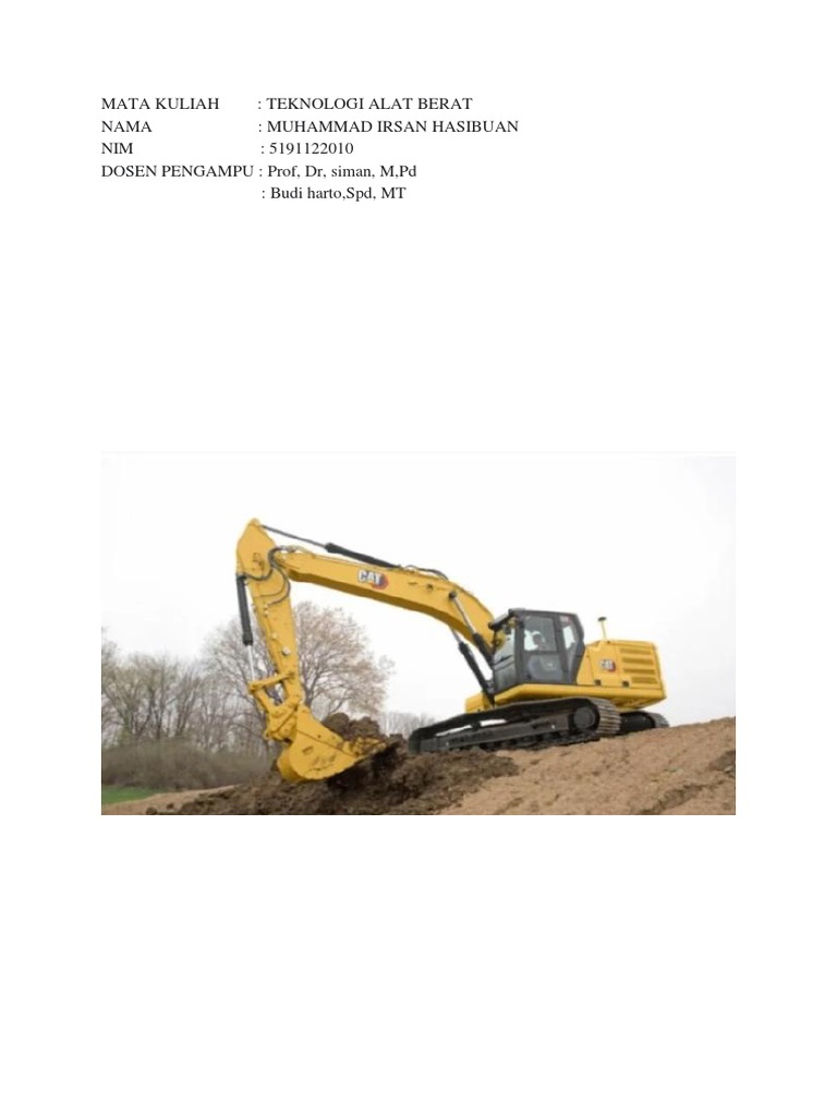 Nama Alat Berat | PDF