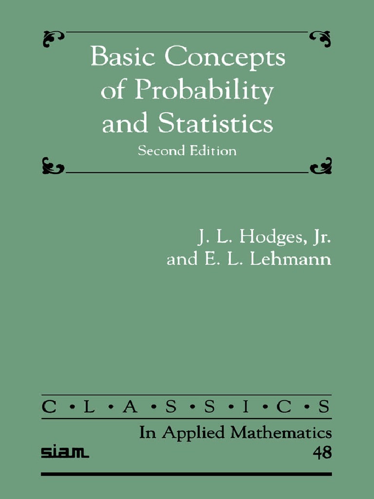 Basic Concepts of Probability and Statistics - 2nd Edition - 2005 - J.L ...