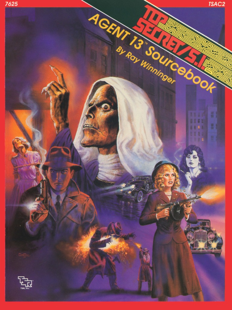 Top Secret S.I. - TSAC2 Agent 13 Sourcebook | PDF | Hero | Mystery Fiction
