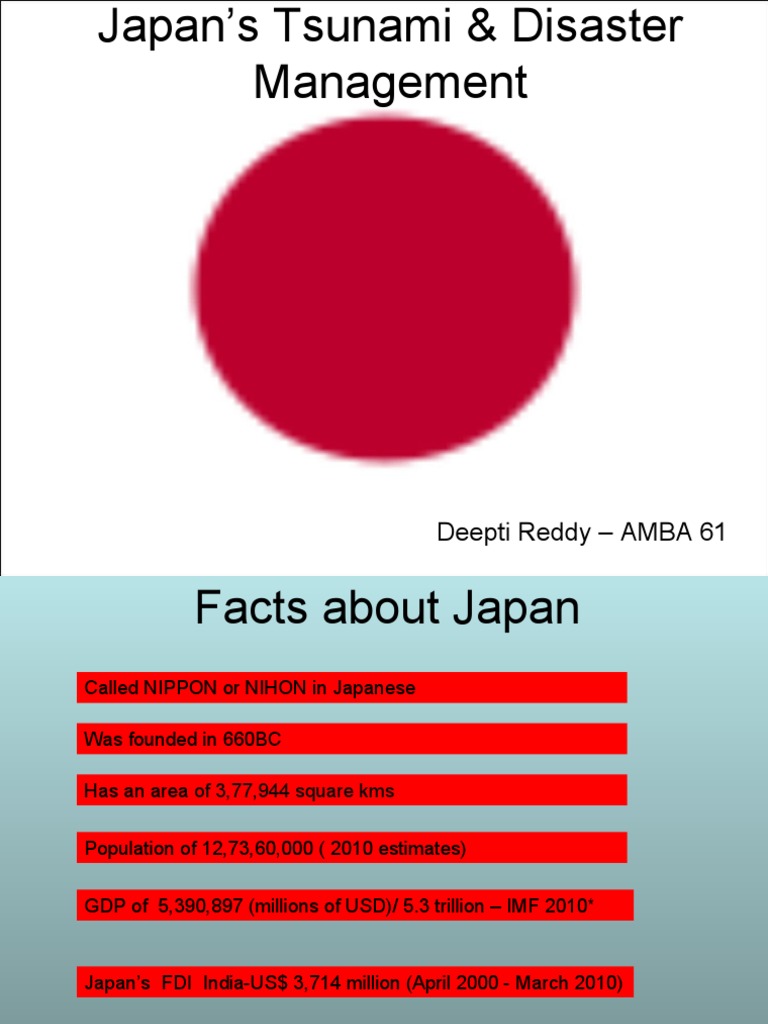 Deepti Reddy - AMBA 61 | PDF | Tsunami | Emergency Management