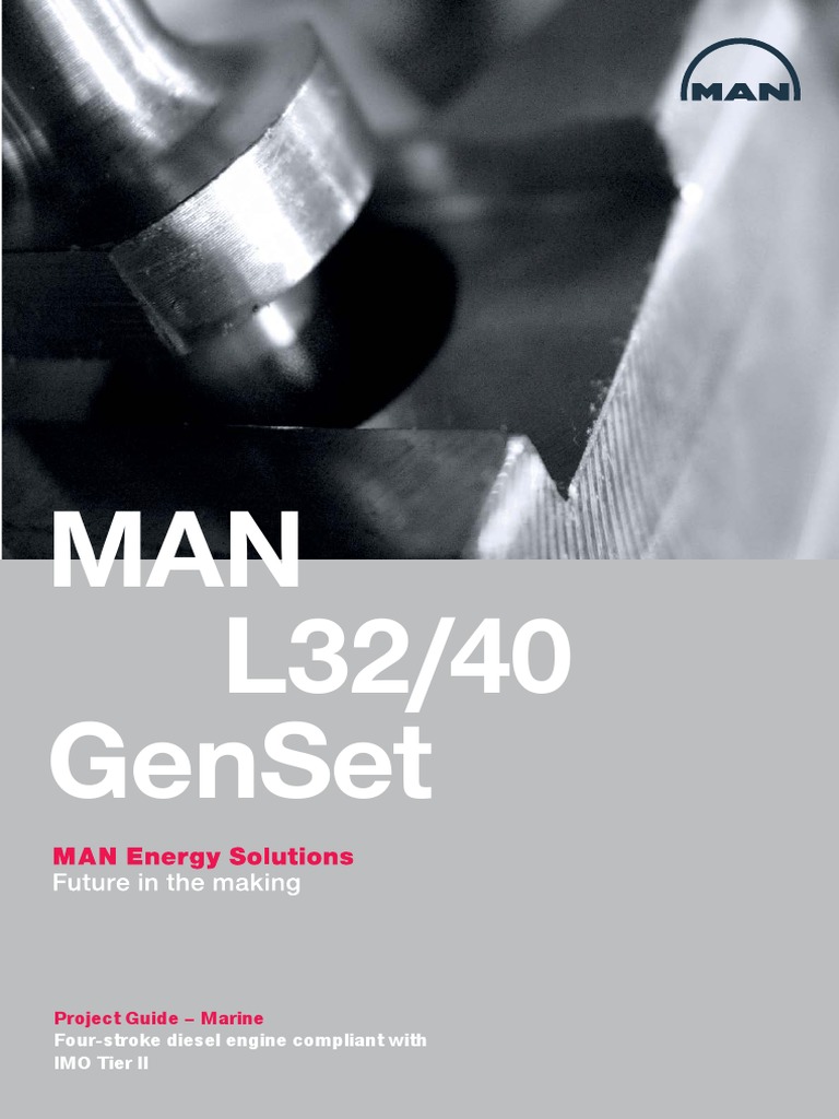 L32-40 GenSet TierII | PDF | Engines | Diesel Engine