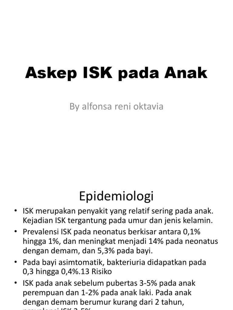 Askep ISK Pada Anak 3.0 | PDF