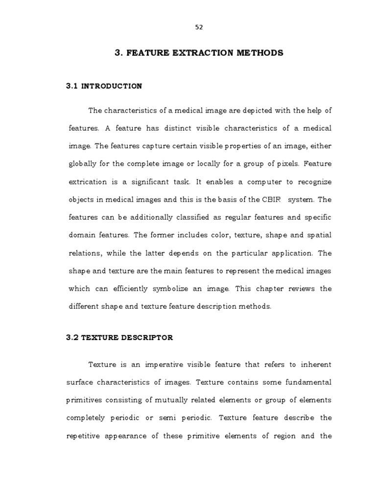 Feature Extraction Methods Pdf Statistical Classification Information Retrieval