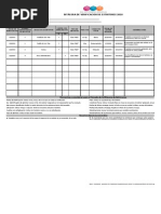 Bitacora de Botiquin | PDF | Materiales | Equipo medico