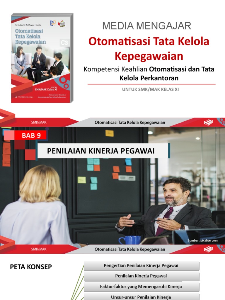 OTK Kepegawaian-Sri Endang-KI KD 2018-Kelas XI SMK-Bab 9 | PDF