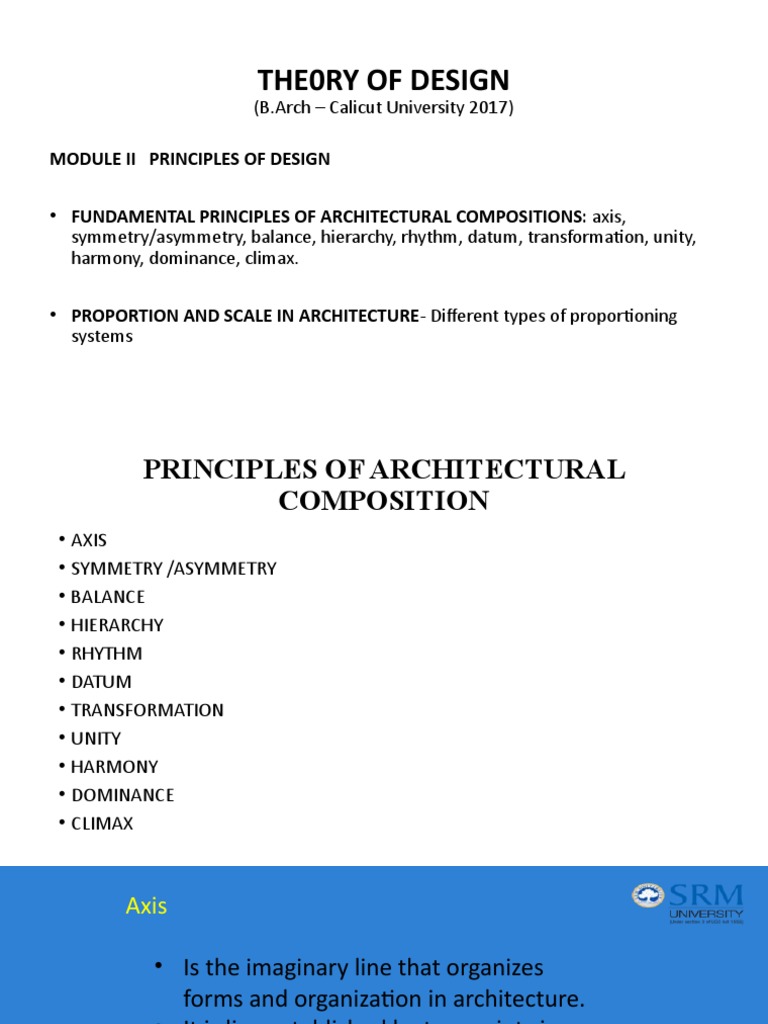 Principles of Architectural Composition | PDF | Symmetry | Composition ...