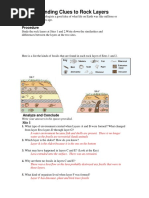 Relative Dating Worksheet Whats Up Key | PDF | Stratigraphy | Physical ...