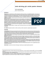 STAMP Screening Tool Pediatric | PDF | Percentile | Malnutrition
