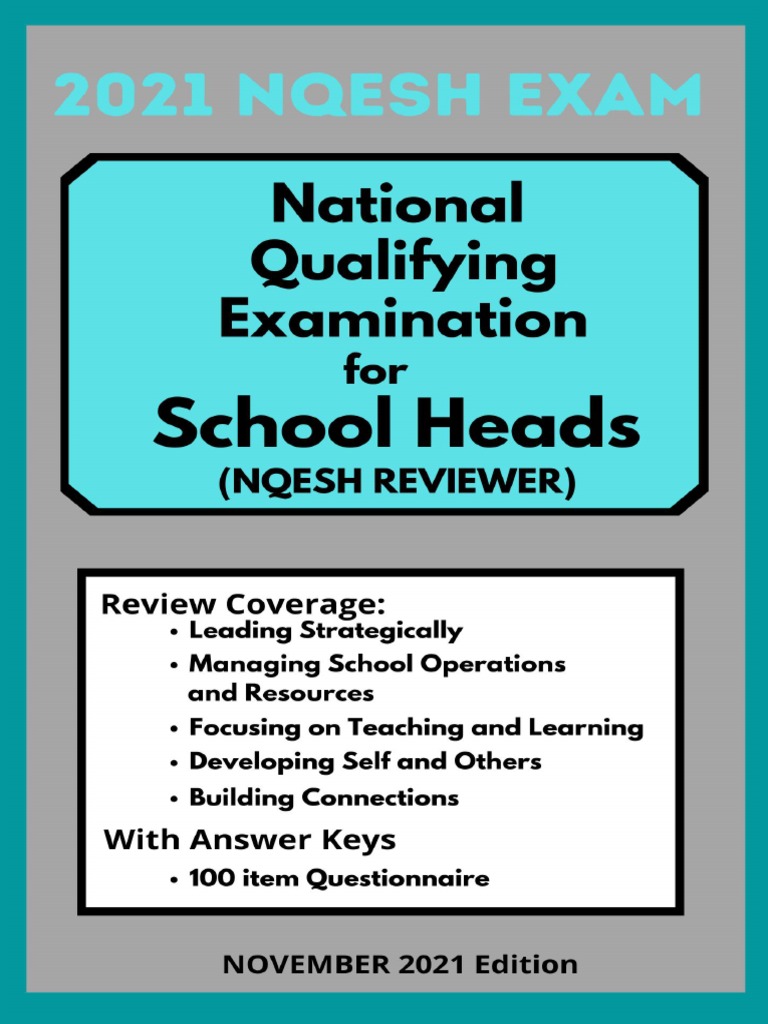 NQESH Reviewer for School Heads | PDF | Teachers | Learning