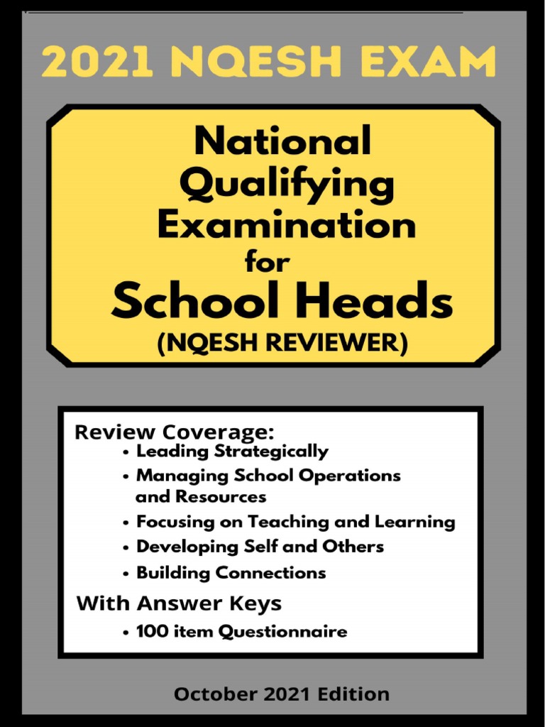 2021 Nqesh Reviewer October Edition | PDF | Teachers | Educational ...