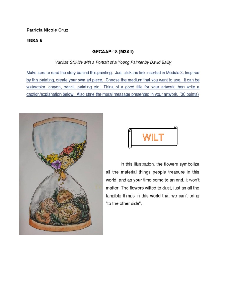 Create Art Inspired by Vanitas Theme | PDF
