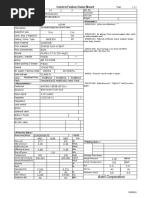 Control Valve Data Sheet | PDF | Valve | Pressure