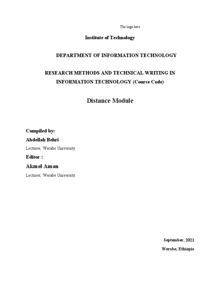 Reseach Module | PDF | Quantitative Research | Qualitative Research