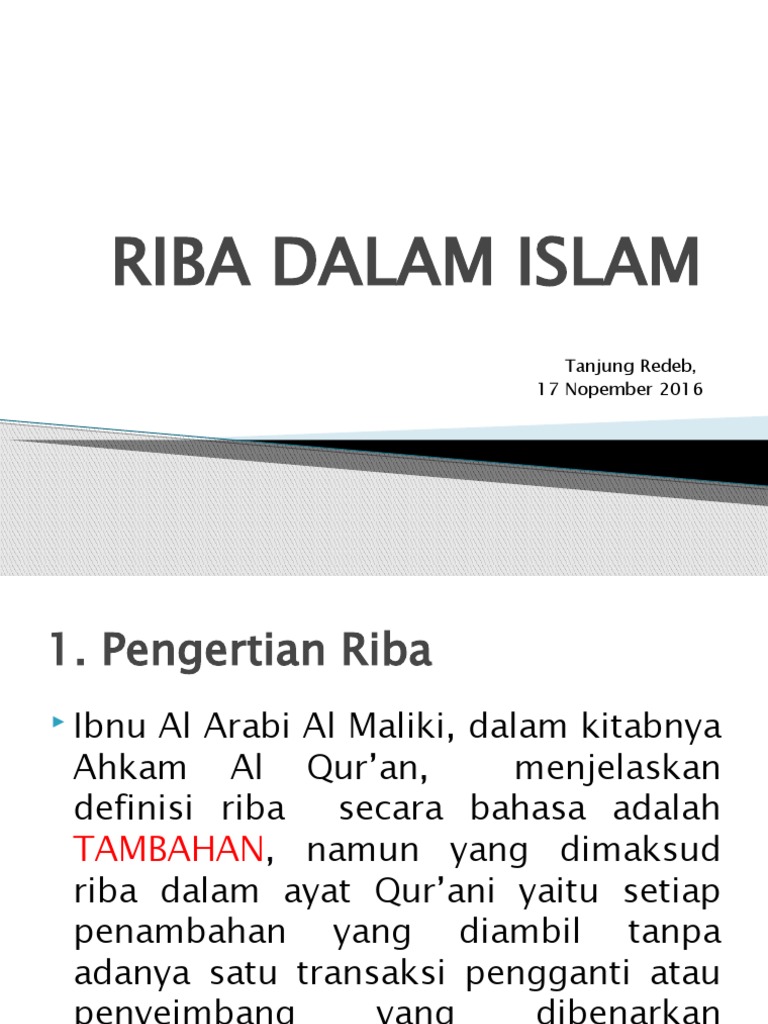 Riba | PDF