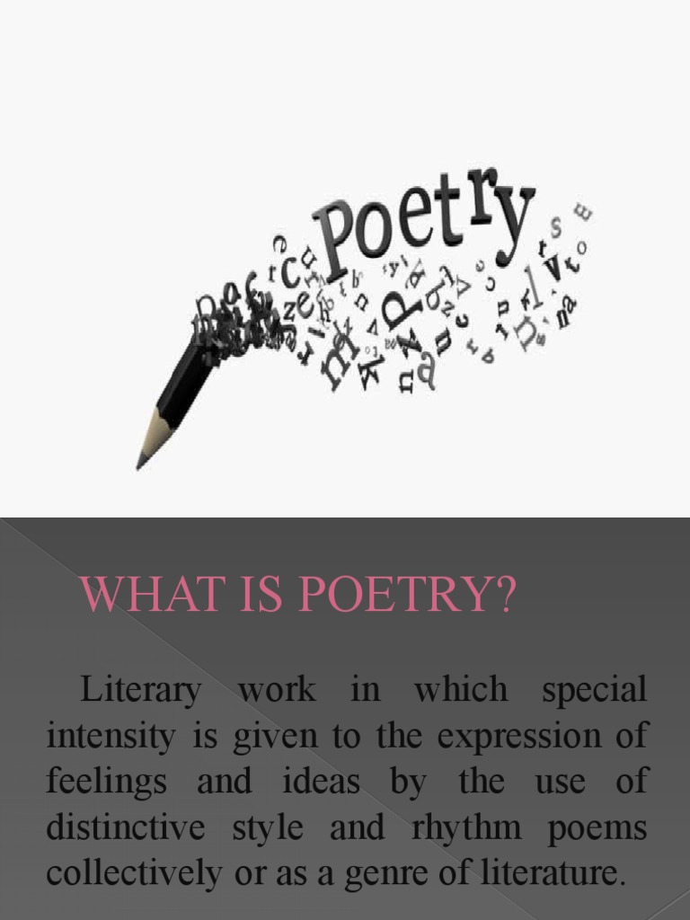 What is Poetry? Exploring the Forms and Genres of Poetic Literature ...