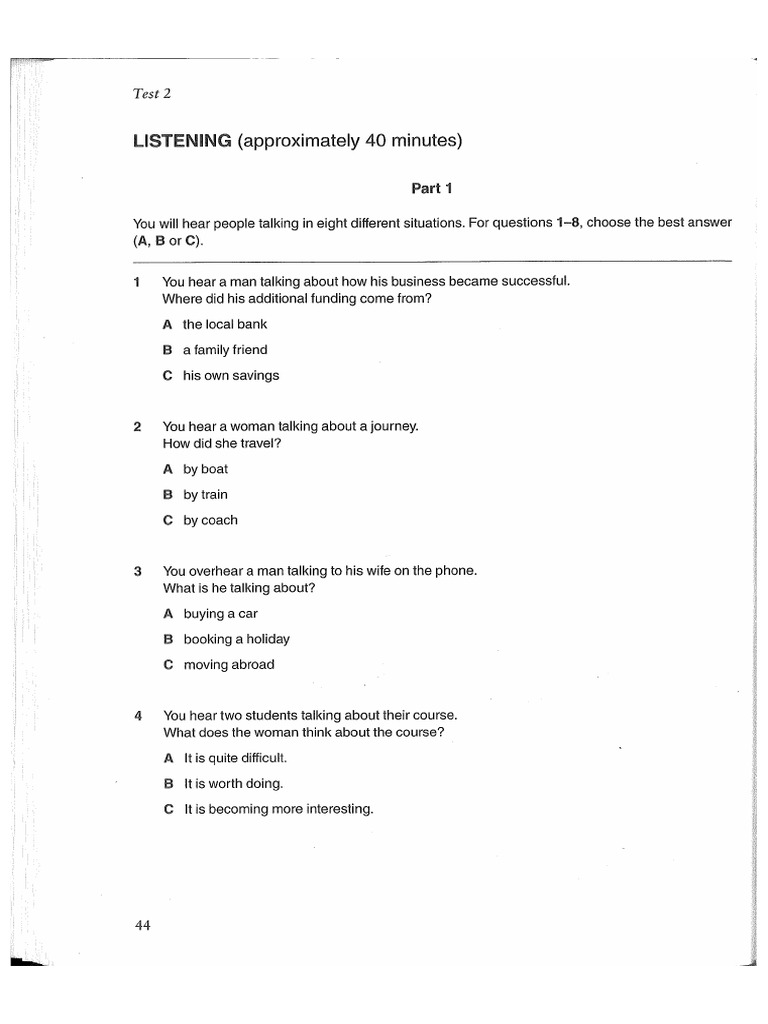 Test 2 List | PDF