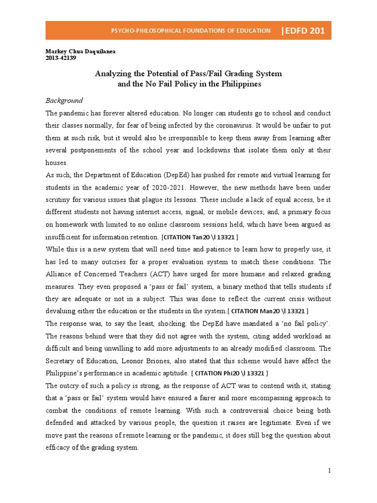 Educational Foundations Research Paper | PDF | Thought | Idea