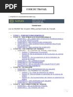 Code Du Travail Marocain | PDF