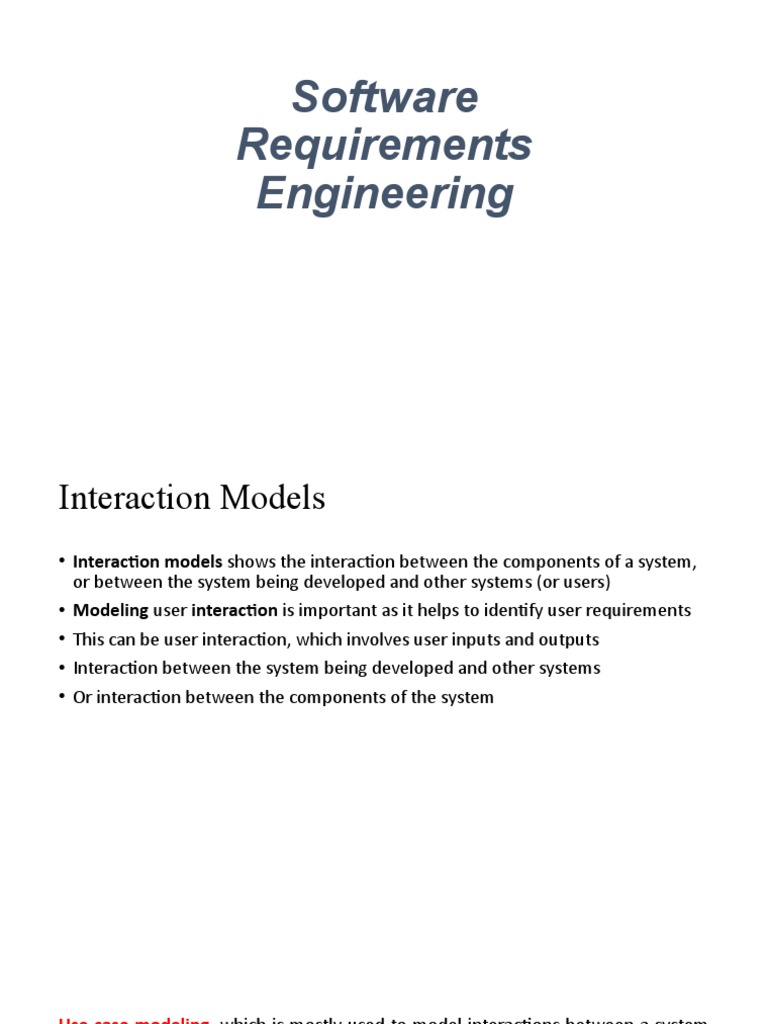 Software Requirements Engineering | PDF | Personal Identification Number | Use Case